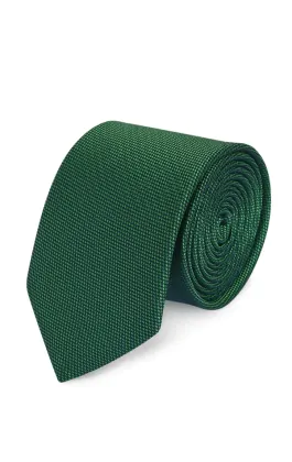 Cravate texturée verte | Dobell